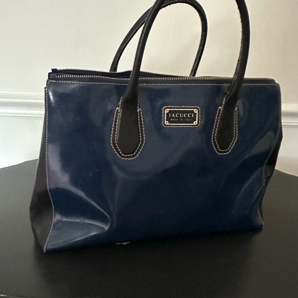 Iacucci | Bags | Italian Leather Large Tote Laptop Bag Handbag | Poshmark